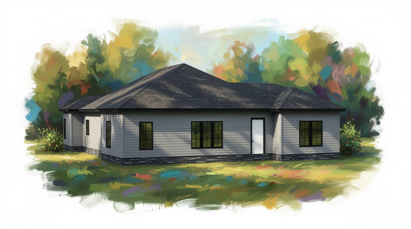 Free 5BR 5BA Classic House Plan | Drafted